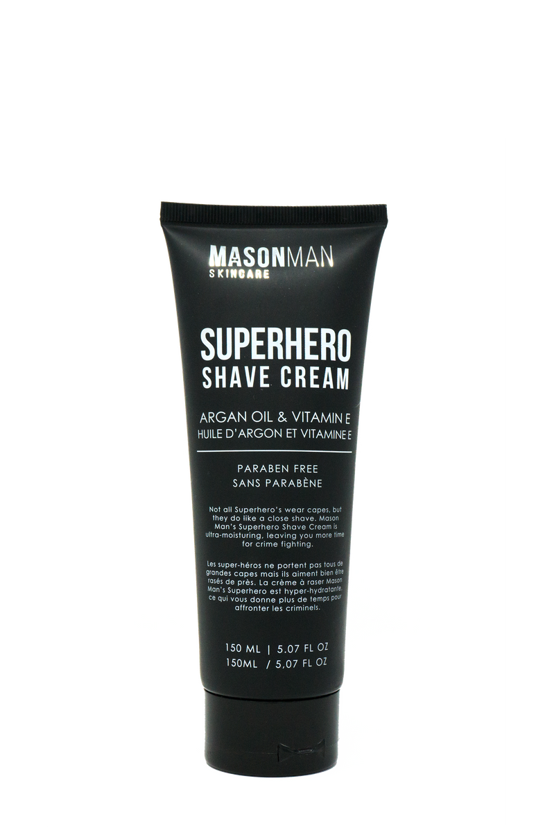 SUPERHERO SHAVE CREAM – MasonMan