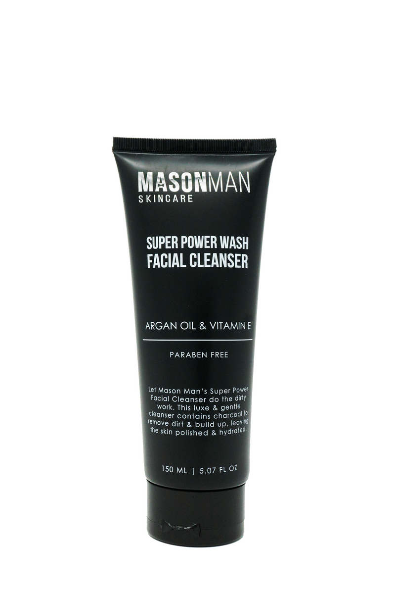 SUPER POWER WASH FACIAL CLEANSER – MasonMan